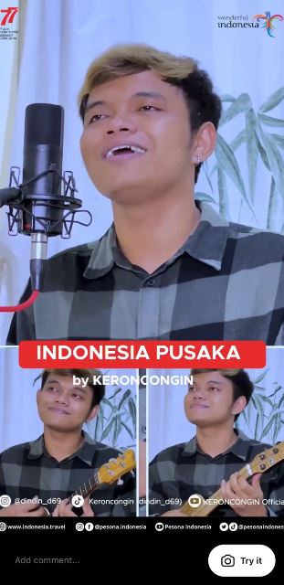 Kemenparekraf Gelar Lomba Melodi Kemerdekaan Di Hut Ke 77 Ri